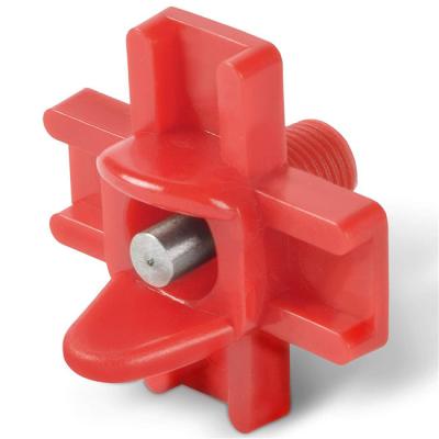 Cina CNC laterale orizzontale del pollo dei bevitori dell'acqua del pollame del tubo del supporto 8mm in vendita
