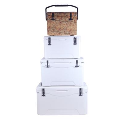 Cina Di plastica portatile 25QT del dispositivo di raffreddamento del contenitore di ghiaccio di LLDPE Rotomolded isolato in vendita