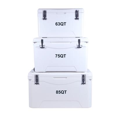 Cina Di plastica portatile 25QT del dispositivo di raffreddamento del contenitore di ghiaccio di LLDPE Rotomolded isolato in vendita