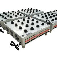China 16X150W Power Variable Resistor Box Controlled By Sliding Knobs for sale