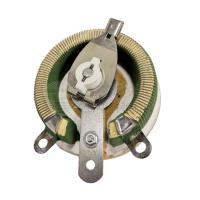 China 100W Ceramic Tray Wire Wound Rheostat Variable Resistor Painted Coating for sale