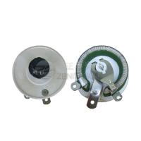 China 100W Ceramic Tray Wire Wound Rheostat Variable Resistor Painted Coating for sale