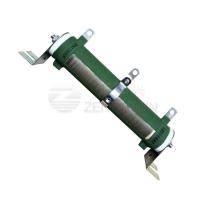 China Adjustable Ceramic Tube Power Wirewound Resistor 100W Variable Type for sale