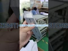 Aluminum Housed Wirewound Dynamic Braking Resistor For Vfd  With Flying Leads