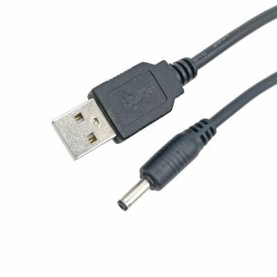 China 5V DC Power Cord USB To 3.5mm X 1.1mm Barrel Jack Adapter Connector Charging Cable Plug for sale
