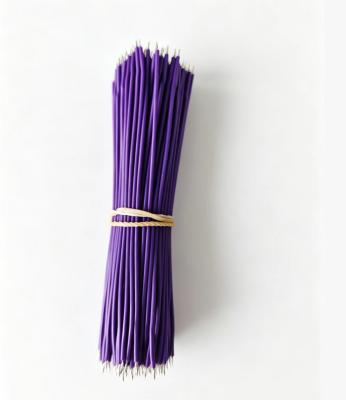 China Purple Tinned Copper Wire Electronic Connecting Cable for sale