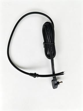China Right Angle DC Male Plug Bare Wire Power Cable, DC Power Cord For CCTV/LED/Car for sale