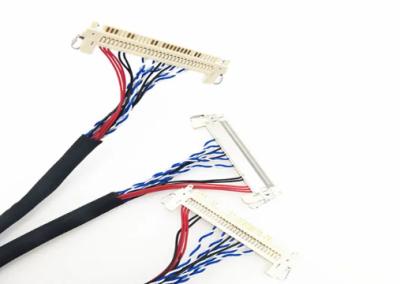 China 1mm Pitch 30 PIN Connector LVDS Cable Assembly Replace JAE FI - X30HL for sale
