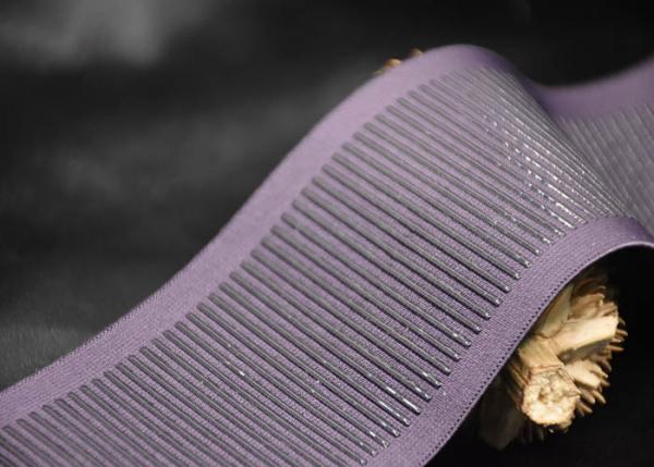 Il silicone alzato 3D stampato barra la banda elastica della tessitura non slitta per abbigliamento