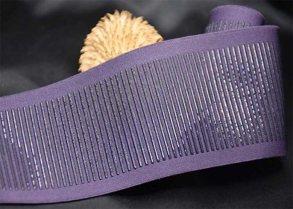 Il silicone alzato 3D stampato barra la banda elastica della tessitura non slitta per abbigliamento