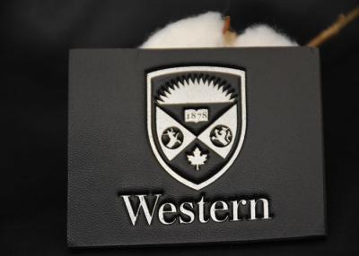 Cina Etichetta impressa su misura di marchio di fabbrica di Logo Jean Leather Patches For in vendita