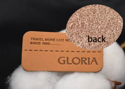 Cina Etichetta impressa su misura di marchio di fabbrica di Logo Jean Leather Patches For in vendita