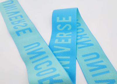 China Tweezijdige Elastische Bandbreedte 40mm van de Twee Kleurenjacquard voor Kleding for sale