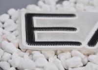 China Custom 2 Color Silicone Rubber Patch with Transparent Toothbrush Print for Garments Bags Eco Friendly for sale