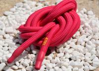 China Custom Logo Polyester Hoodie Drawstring Cord with Silicone Tips 500pcs MOQ for sale