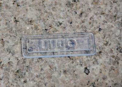 China Degradable 2mm garment TPU Clothing Labels With Mould Embossed Logo for sale