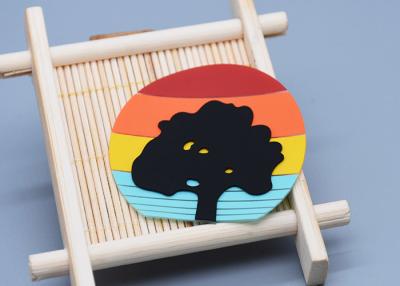 Cina Gli indumenti su ordinazione amichevoli di Eco schermano le toppe stampate con il logos del silicone in vendita