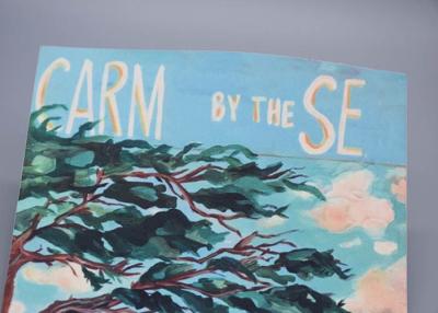 Chine Digitally Printed Custom Woven Fabric Embossed Logo For Garments à vendre