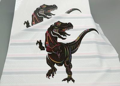 China Kundenspezifische magische Farbwärmeübertragungs-Kleidung beschriftet Falt besagtes Logo zu verkaufen