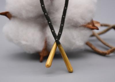 Cina Cavo su ordinazione del cordone della corda lunga dell'abbigliamento 10cm che gocciola silicone brillante ad entrambe l'estremità in vendita