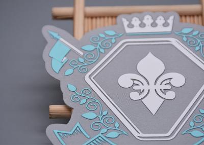 Chine Customized Woven Label Fabric With Silk Screen Printing Silicone Logo For Clothing à vendre