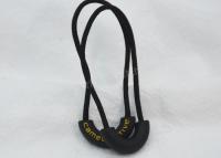 China Custom TPU Zipper Puller with 3D Raised Logo - 2.0-2.5mm String, 15kg Tensile Strength for Backpacks & Outdoor Gear for sale