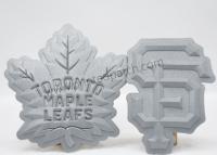 China Custom Leaf Shape 3M Reflective TPU Patches - 300psi High Visibility Embossed Labels for Safety Apparel for sale