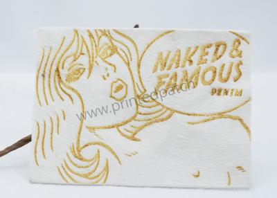 Cina Unità di elaborazione Jean Patches Girl Pattern di cuoio di OEKO battuta i piedi calda in vendita