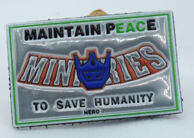 China 4 Colorways 3M Reflective Velcro Patch Screen Printed LOGO For Jeans for sale