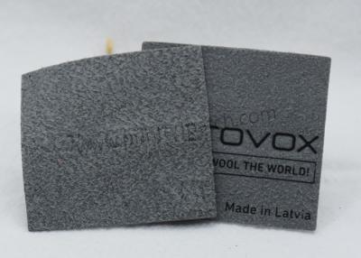 China High Frequency 1mm TPU Embossed Patches OEKO Sew On Leather Patches for sale