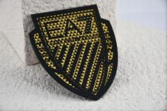 Twill Printed 1mm Washable Clothing Labels Custom Silicone Logo