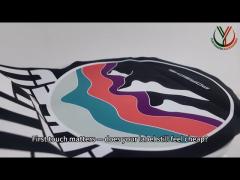 Printing Custom Silicone Logos Woven Fabric Labels For Garments
