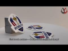 Printing Custom Silicone Logos Woven Fabric Labels For Garments