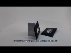 3M Reflective Material Garment Labels Embossed With Custom Logo