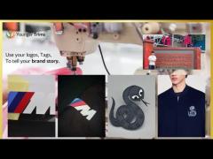 Watch: 3 Colour Logo Custom Silicone Heat Transfer Labels For Garments Showcase