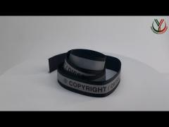 See Why Choose Garments Use Non Slip Elastic Band With Custom Printed Shiny Silicone logo