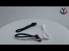Watch: U Shape TPU Silicone Zipper Puller PVC YKK Zipper Puller Showcase