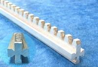 China hard aluminum alloy Greenhouse rack and pinion continuous ventilation rack , 1250mm long factory