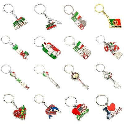 China Engraved Souvenir Zinc Alloy Metal Keychain - Timeless And Elegant Gift for sale
