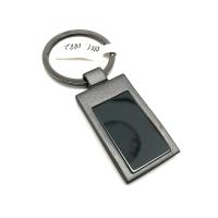 China Siliver Metal Keychain Holder with Customized Logo for Customer Requirements for sale