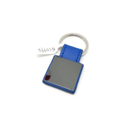 Classic Leather Key Holder Keychain In Polybag Customized Design Available