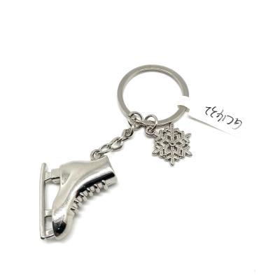 중국 개인화 된 금속 키 체인 캠페인 매일 키 보유를위한 뼈 모양 판매용