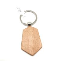 China Customizable Personalized Wood Keychain For Personalized Gift Occasions for sale