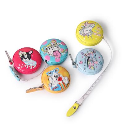 China Double Sided Colourful PU ABS Tape Measure With 1/60 Inch Accuracy for sale