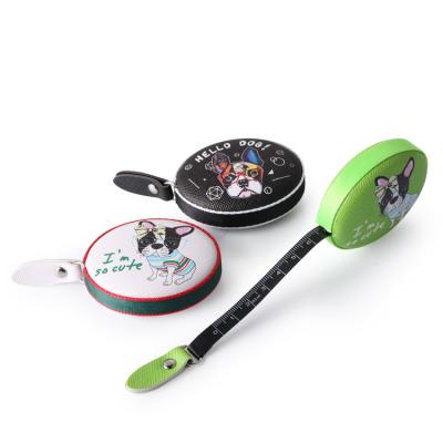 China Customized Retractable PU Tape Measure Round Rectangle Shape Accuracy Long Range for sale