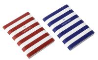 China Rectangle Weave Pattern PU Travel Passport Holder With Id Window for sale