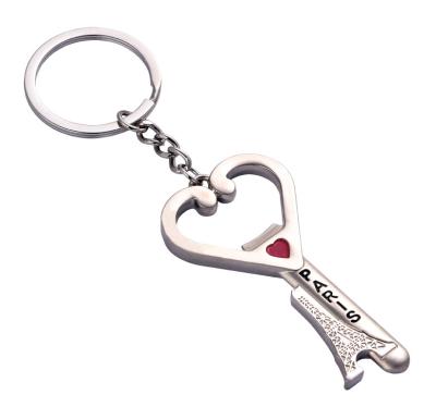 Cina Portachiavi in metallo in lega di zinco personalizzabili con forma unica in vendita