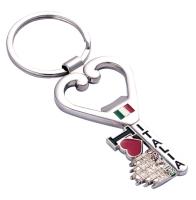 China Assorted Cute Metal Keychain Durable Personalized Logo Ideal Gift For Everyday Use for sale