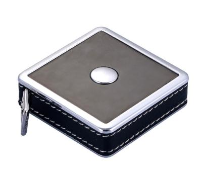 China Customized Double Sided Retractable PU Tape Measure 12mm Blade 150mm/60inch Range Accuracy In Various Shapes for sale