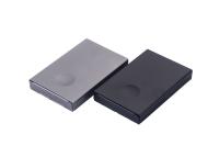 China Snappy Metal Business Card Case Rectangle Shape for sale